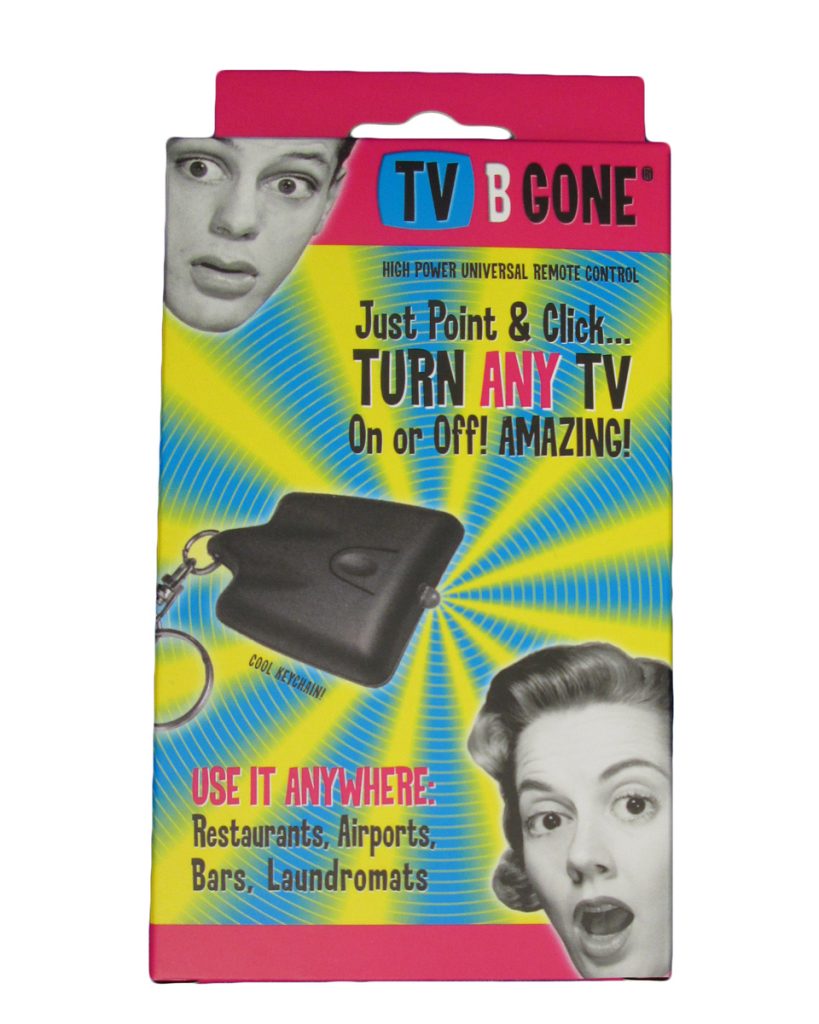 TV-B-Gone Keychain Remote GEN7 North American & Asian Version - TVGuardian